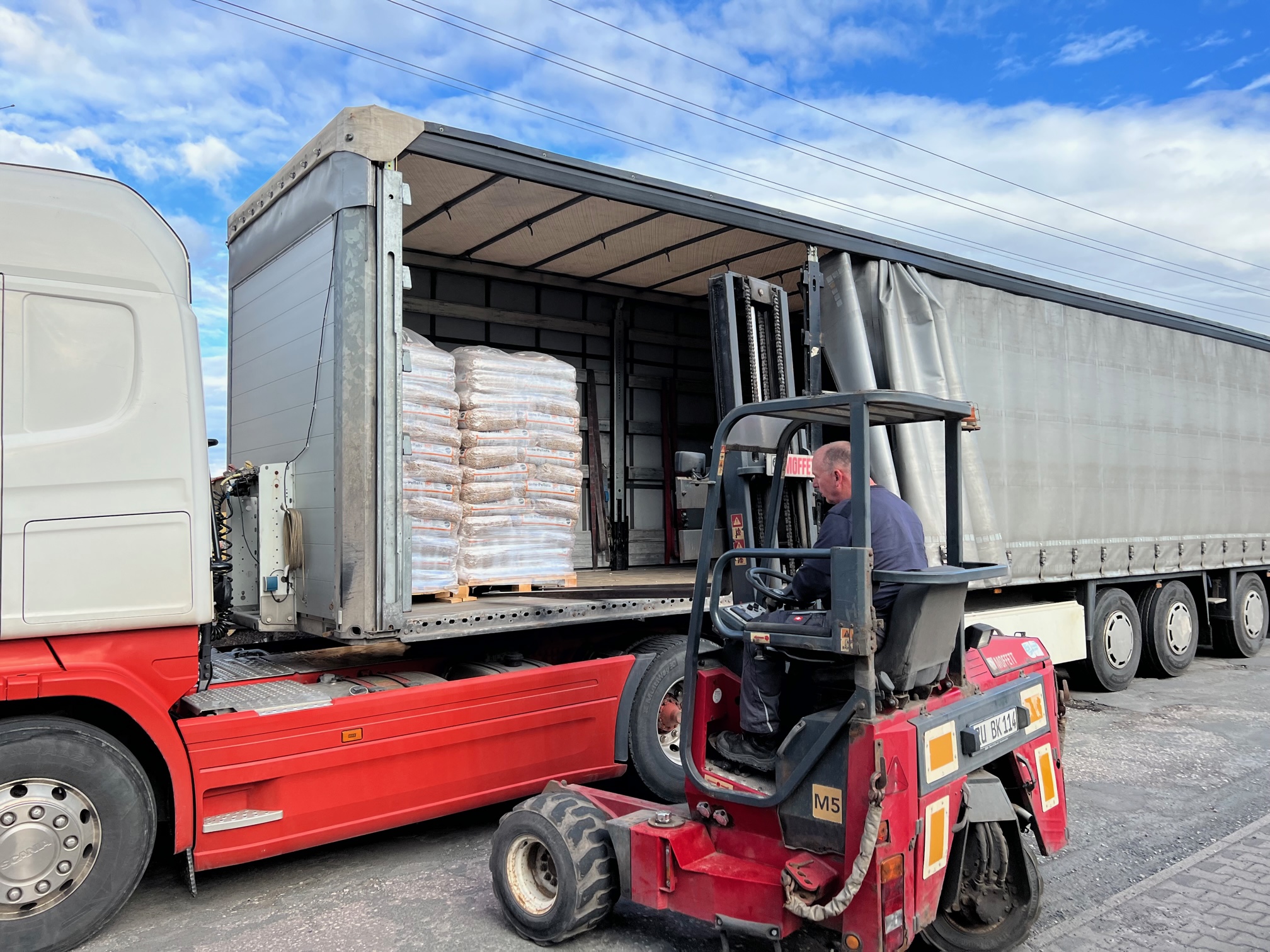 Pellets als Sackware (15kg) auf Palette kaufen ☀️ Preise